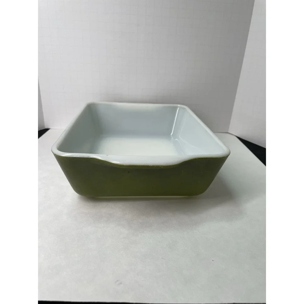 Pyrex | Dining | Vintage 969 Pyrex Verde Avocado Olive Solid Green 15 ...